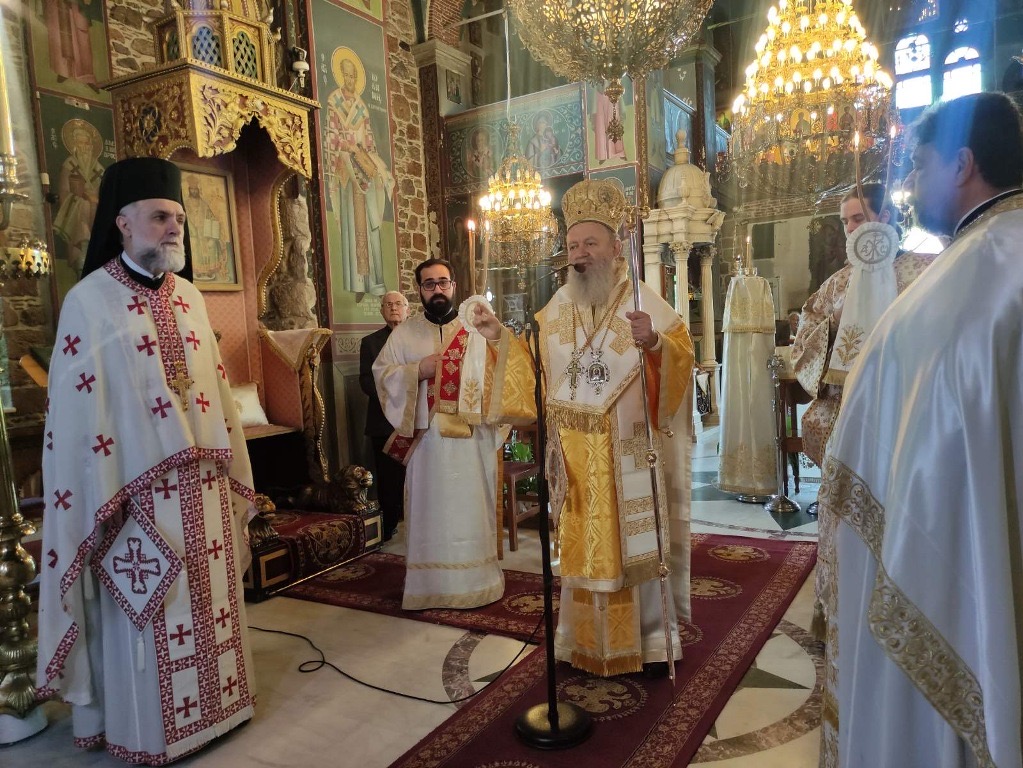 Χαλκίδα : Η Δεσποτική εορτή της Αναλήψεως στην Ιερά Μητρόπολη μαζί με ...