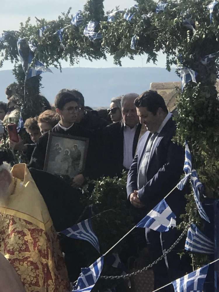 Δήμος Μαντουδίου Λίμνης Αγίας Άννας-Καθαγιασμός των υδάτων (Βίντεο ...