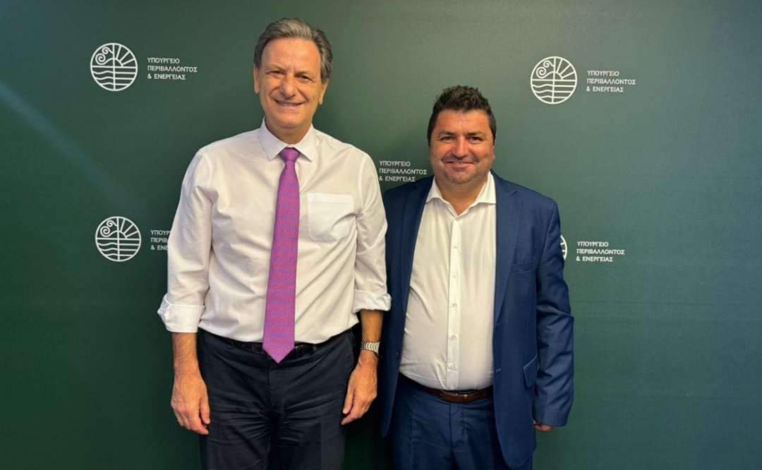 Με τον υπουργό Περιβάλλοντος και Ενέργειας Θ. Σκυλακάκη συναντήθηκε ο Γ ...