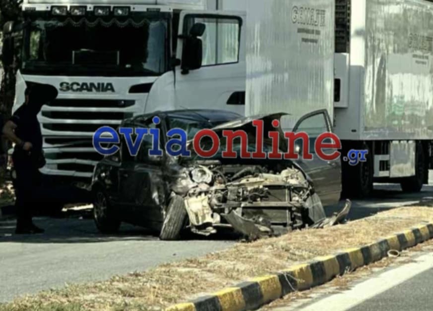 Τροχαίο-Σοκ: Η πρώτη εικόνα από την σφοδρή σύγκρουση φορτηγού με ...